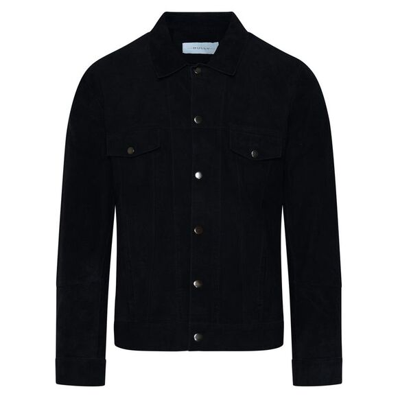 BULLY | Jackets & Coats | Bully Blue Leather Jacket | Poshmark